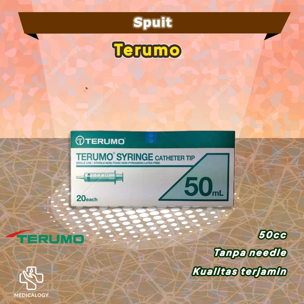 Jual Spuit Terumo 50 cc Tanpa Needle (Cat Tip) | Shopee Indonesia