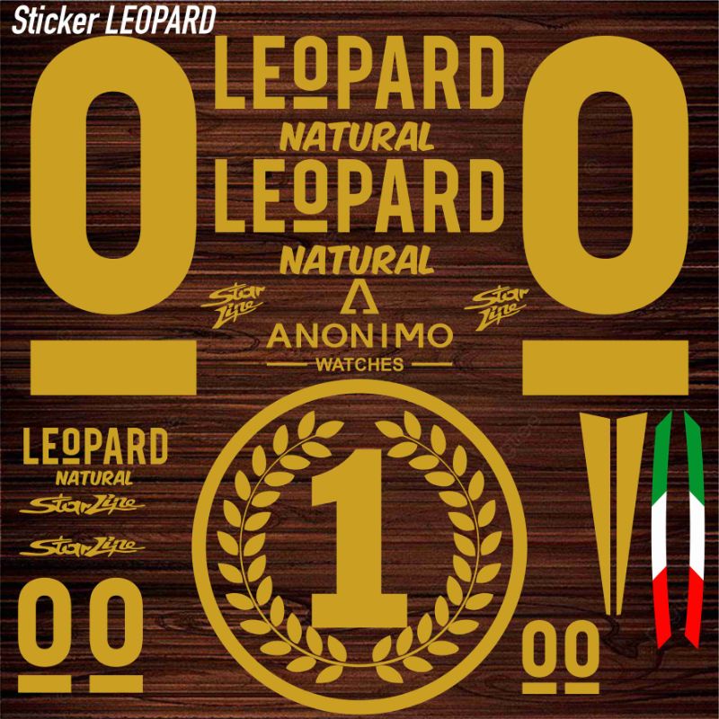 Jual sticker helm Leopard kyt njs rsv | Shopee Indonesia