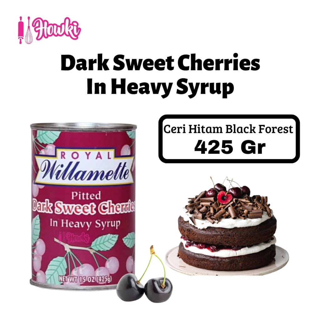 Jual Royal Dark Sweet Cherry 425 Gr ( Ceri Hitam ) | Shopee Indonesia