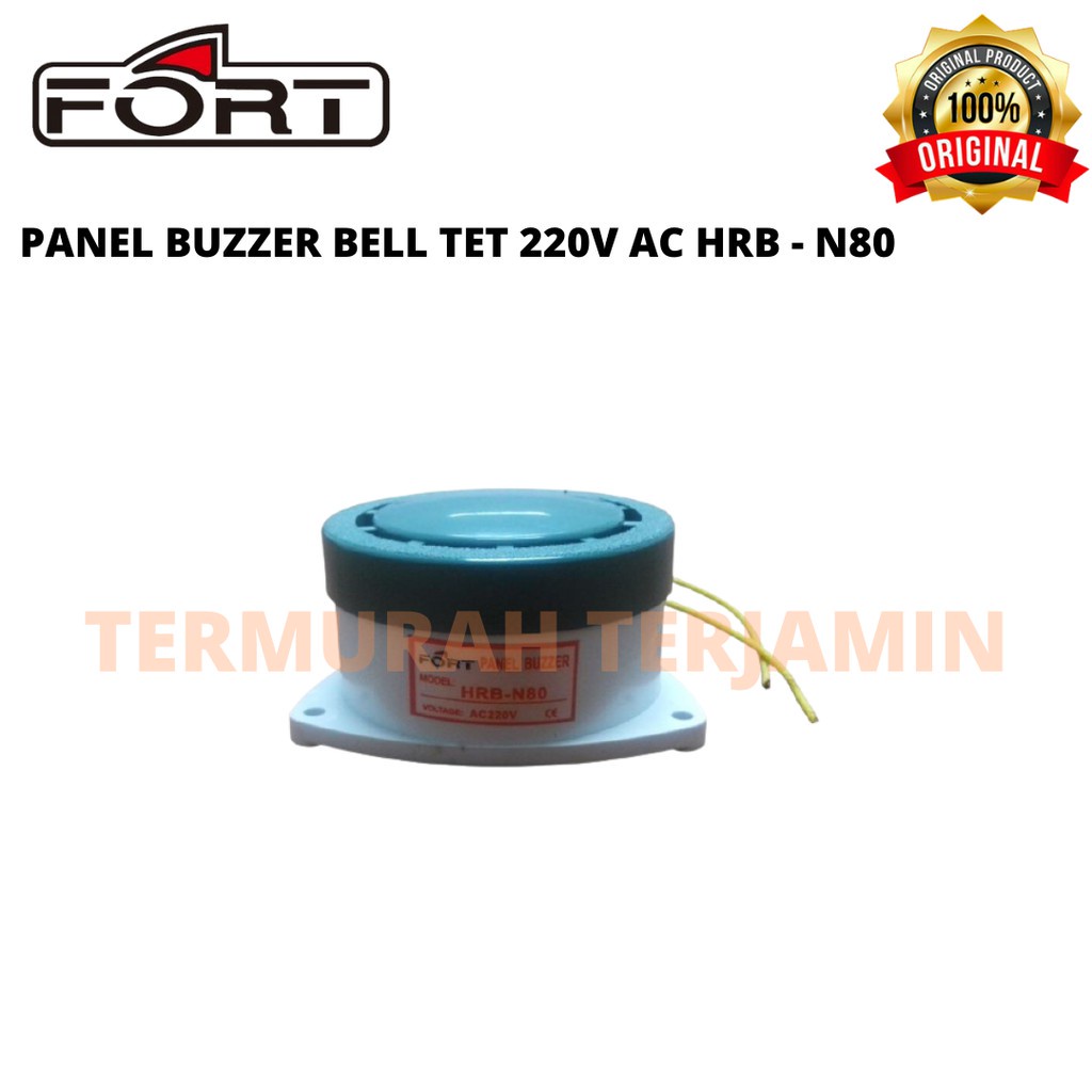 Jual PANEL BUZZER BELL TET 220V AC HRB - N80 | Shopee Indonesia