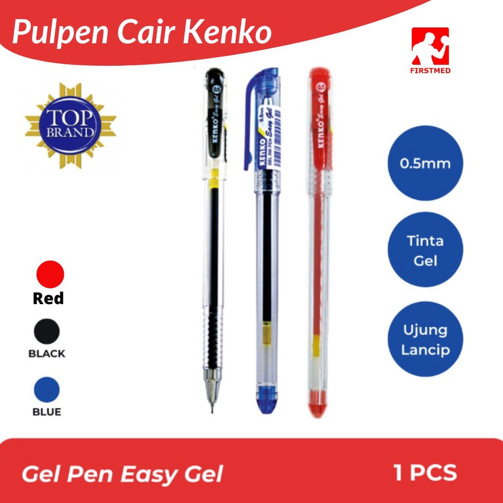 Jual PULPEN CAIR KENKO / KENKO Easy Gel 0.5mm / olpen Gel KENKO | Shopee Indonesia
