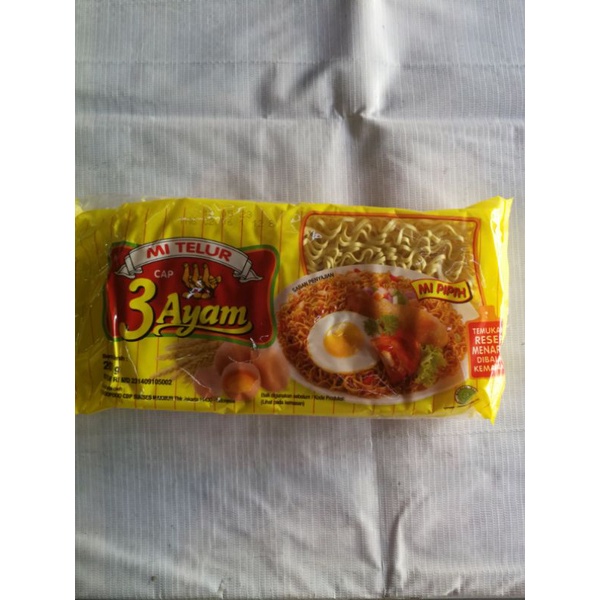 Jual Mi telur cap 3 ayam 200g | Shopee Indonesia