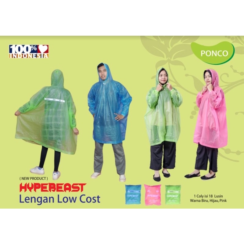 Jual Ponco HypeBeast Low Cost | Shopee Indonesia
