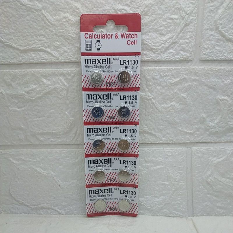 Jual Baterai LR1130 Maxell ori | Shopee Indonesia