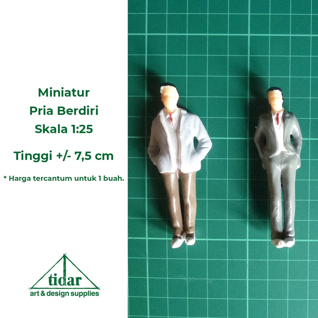 Jual Miniatur Manusia Skala 1:25 - Figure - Maket Orang Warna Warni ...