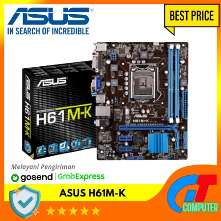Jual ASUS H61M-K SOCKET 1155 | Shopee Indonesia