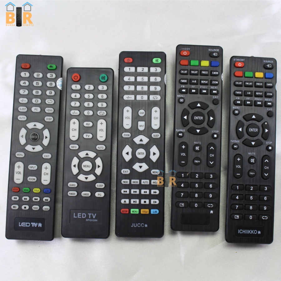 Jual Remot / Remote LED TV CHINA JUC IKEDO AOYAMA Sakura weyon sivatel ...