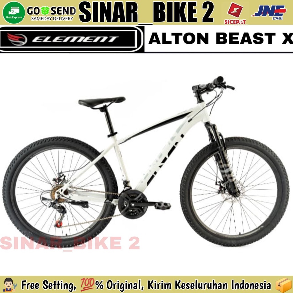 Jual Sepeda Gunung 27,5 Inch MTB ELEMENT ALTON BEAST X | Shopee Indonesia