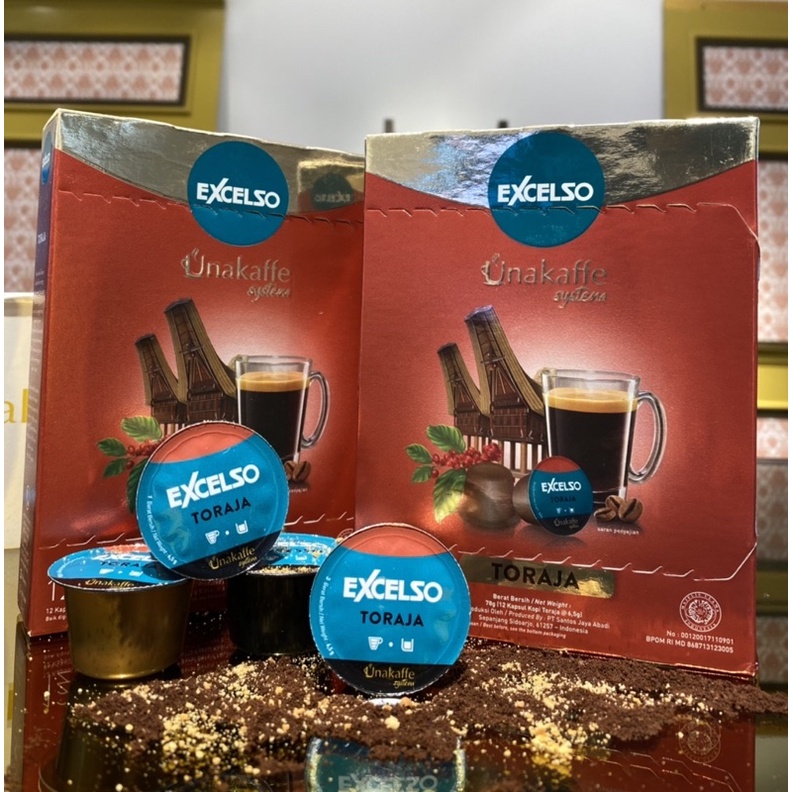 Jual Unakaffe System Coffee Capsule - Kopi Kapsul Excelso Unakaffe ...