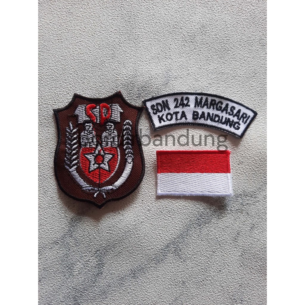 Jual Atribut Umum SD Bordir Tebal | Shopee Indonesia
