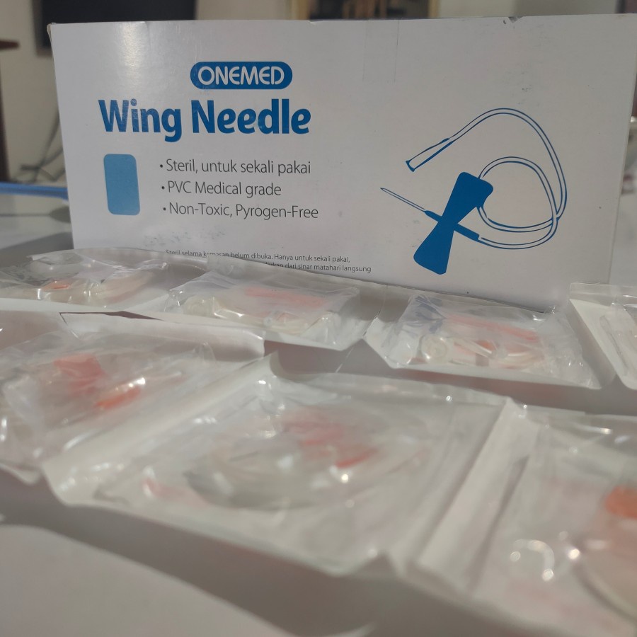 Jual Wing Needle 23G Onemed ECER | Shopee Indonesia
