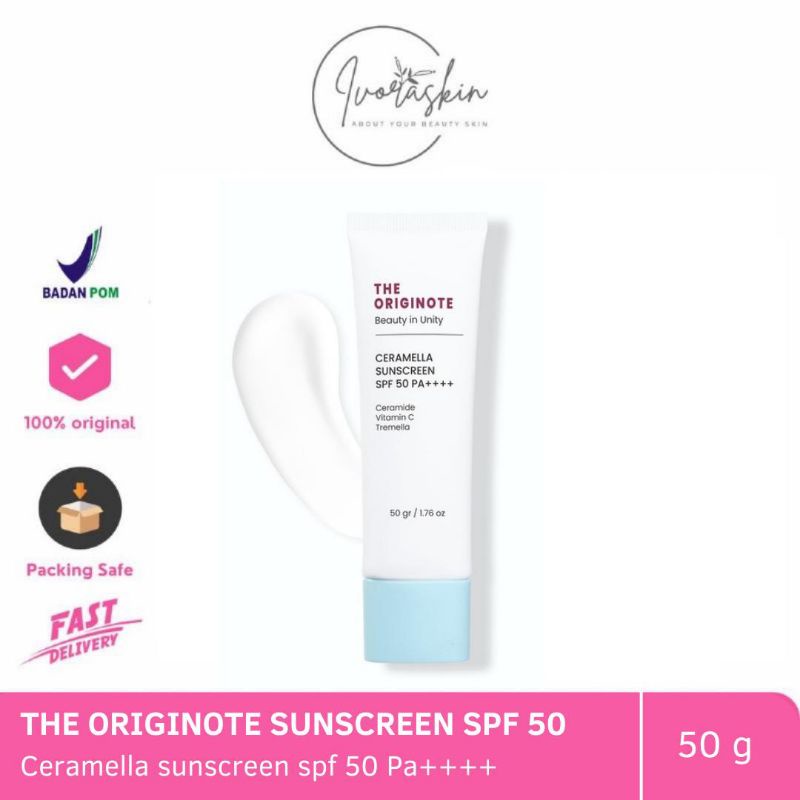 Jual (READY) THE ORIGINOTE CERAMELLA SUNSCREEN SPF 50 PA++++ BARRIER ...