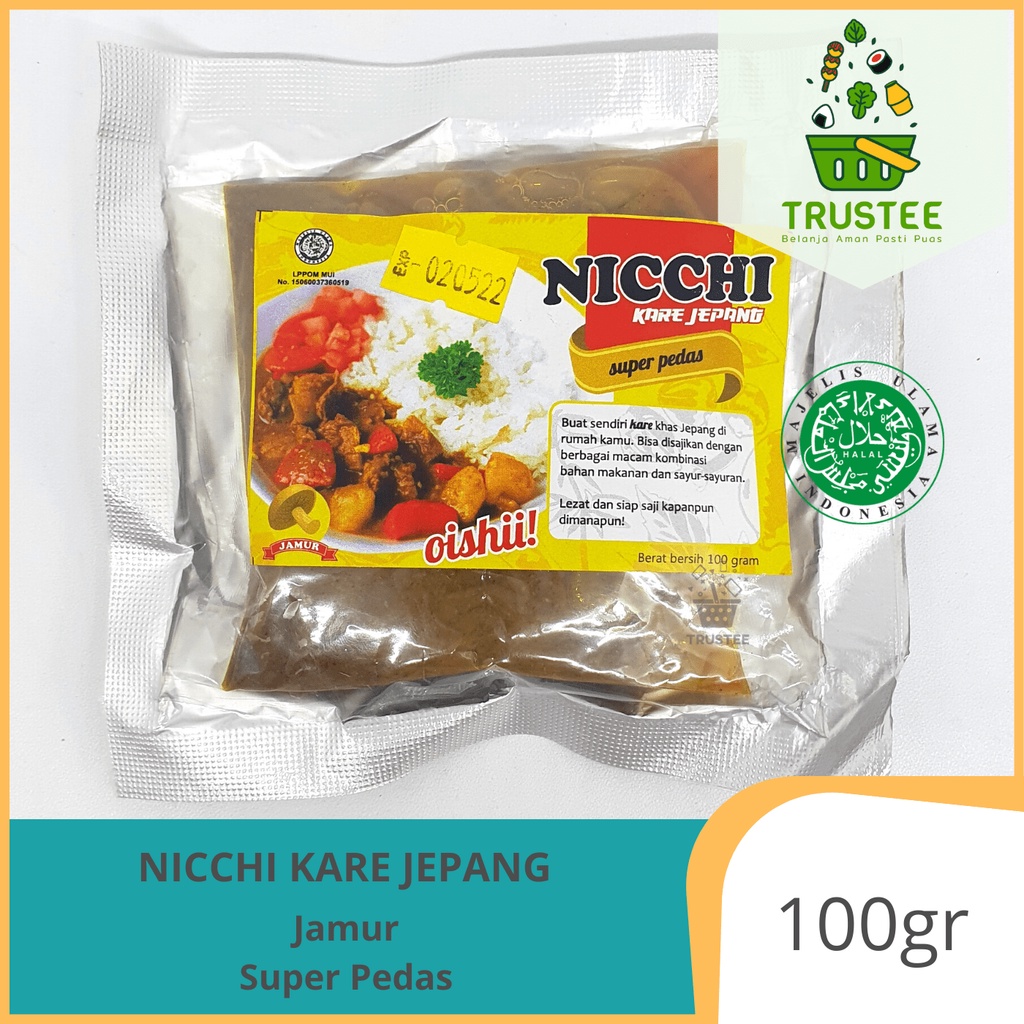Jual NICCHI kare Golden Curry HALAL 100g | Kari ala Jepang | Nichi kare ...