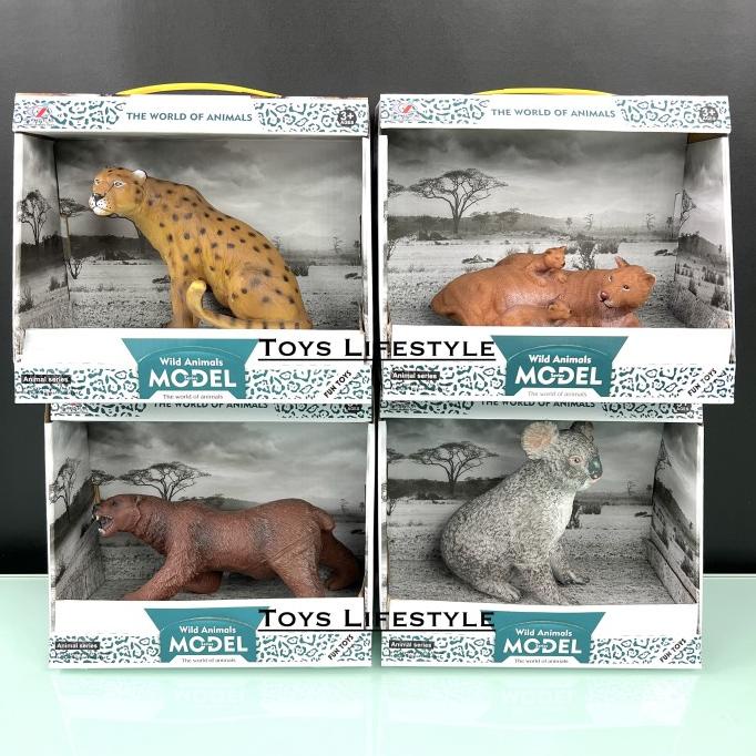 Jual Mainan Pajangan Model Binatang Hewan Buas Wild Animals Model By ...