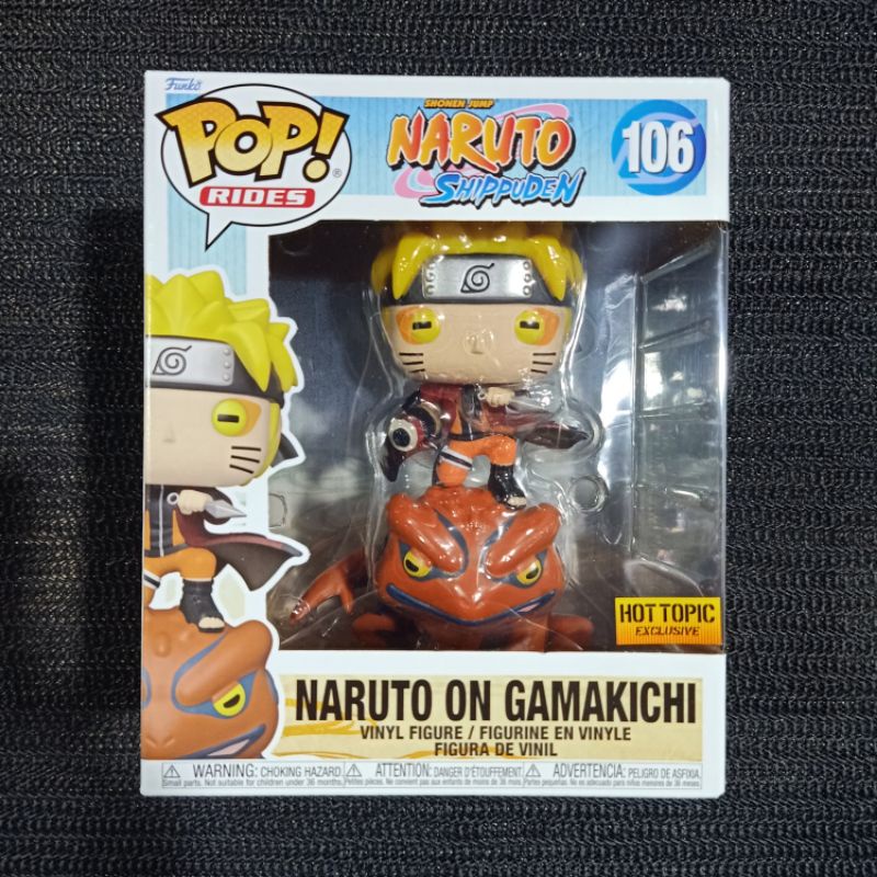 Jual Funko Pop! NARUTO SHIPPUDEN: NARUTO ON GAMAKICHI #106 (Hot Topic ...