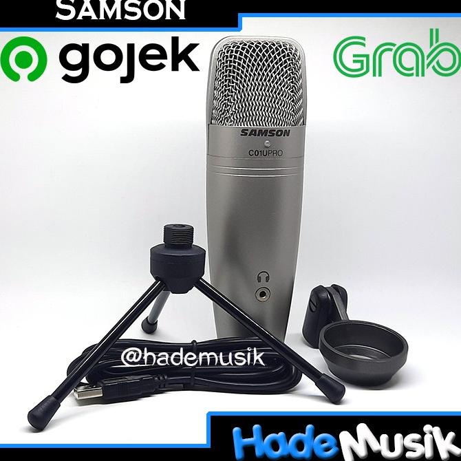 Jual Samson C01U Pro USB Studio Condenser Microphone | Shopee Indonesia