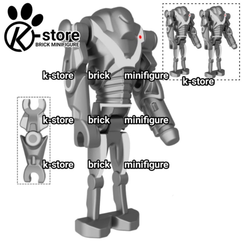 Jual brick B2 super battle droid building blocks (2PCS) | Shopee Indonesia