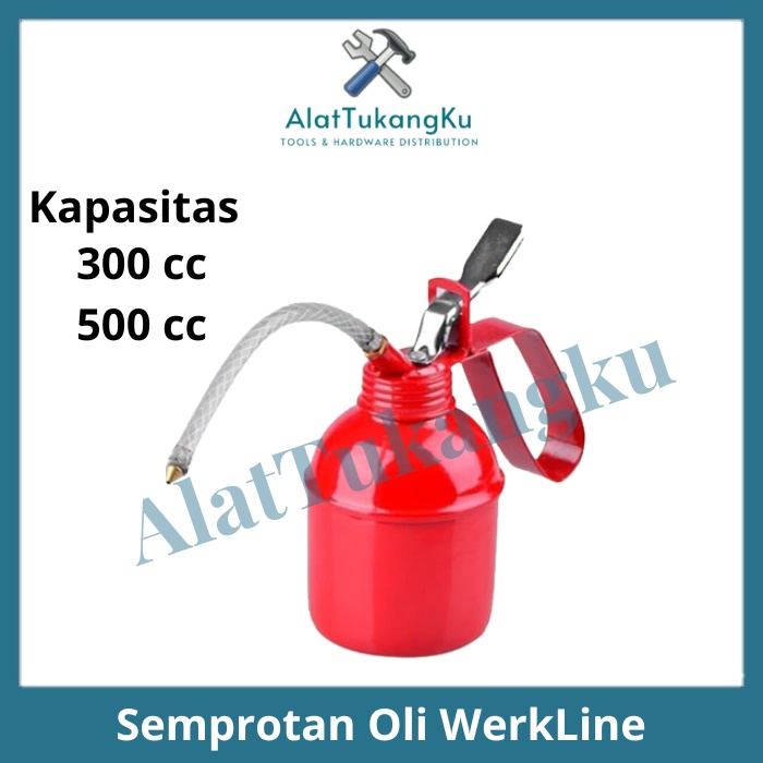 Jual Semprotan Oli 300cc & 500cc Werkline / Oli Can Tabung Oli / Tempat ...