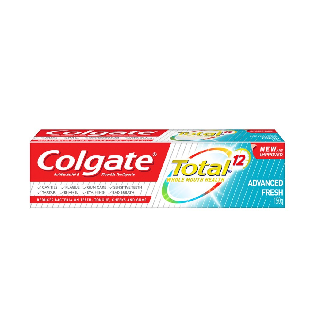 Jual Colgate Total Advanced Fresh Toothpaste 150g - Pasta Gigi | Shopee ...