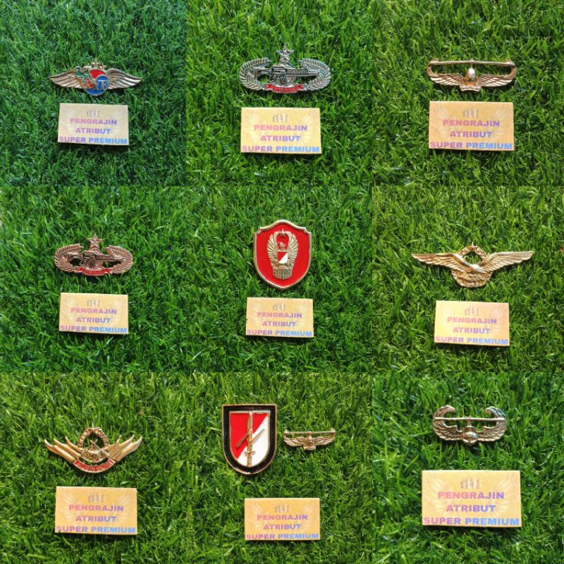 Jual PIN TNI/PIN HIRBAK 2/pin hirbak 3/pin young moodo wyf/emblem baret ...