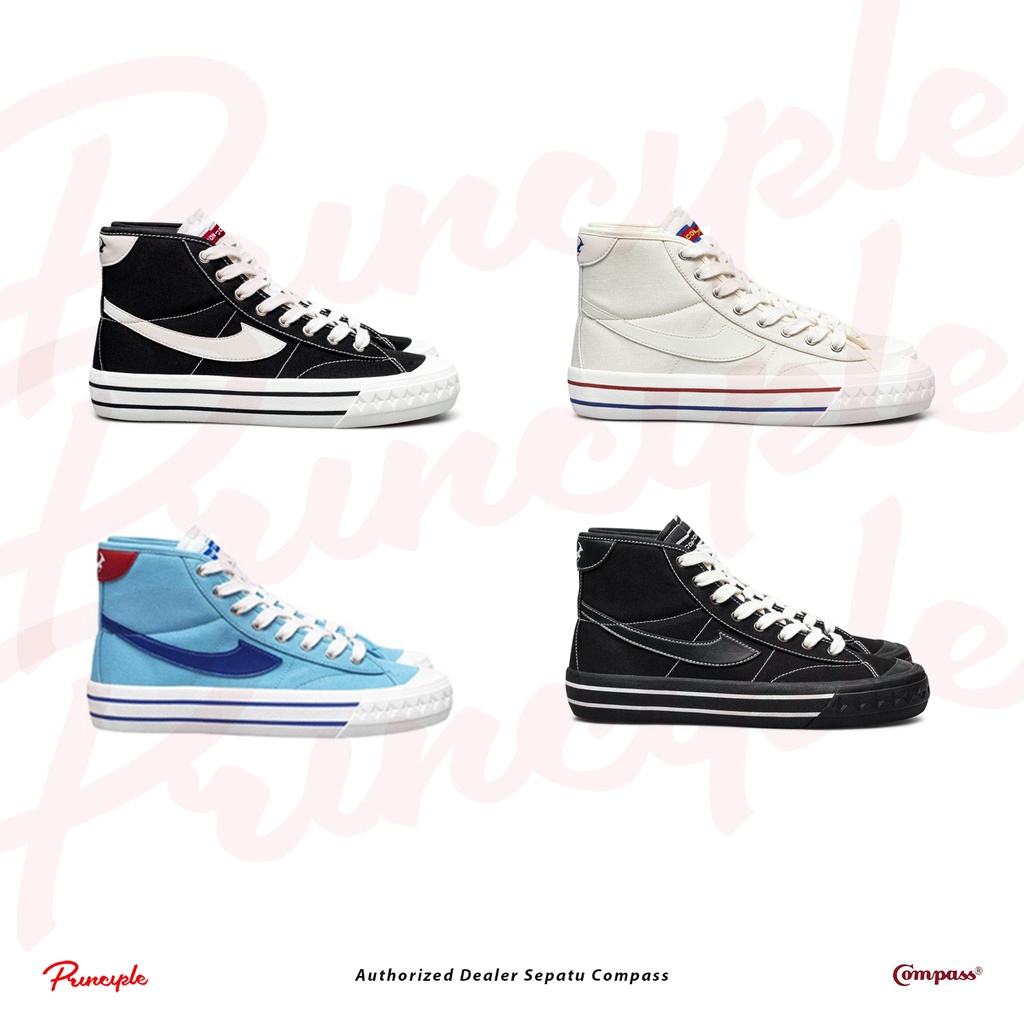Jual SEPATU COMPASS RETROGRADE HI DECON SERIES | Shopee Indonesia
