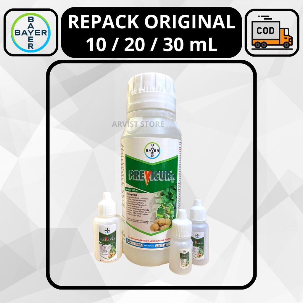 Jual Fungisida PREVICUR N 722 SL BAYER Original Kemasan Repack 10 / 20 ...