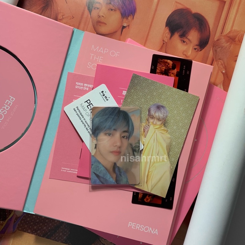 Jual ALBUM BTS MAP OF THE SOUL : PERSONA + POSTER VER 2, 3 | Shopee ...