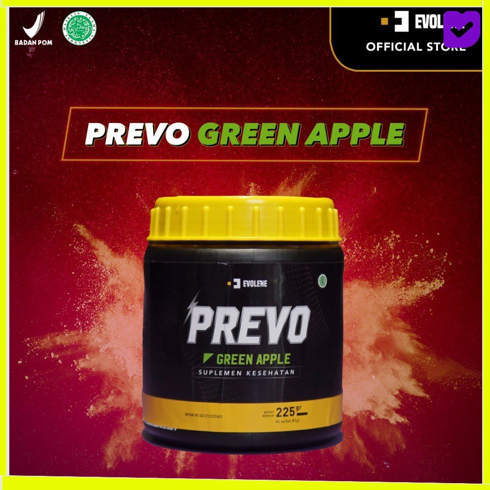 Jual Evolene PREVO Pre-Workout yang HALAL dan BPOM - Pre Workout ...