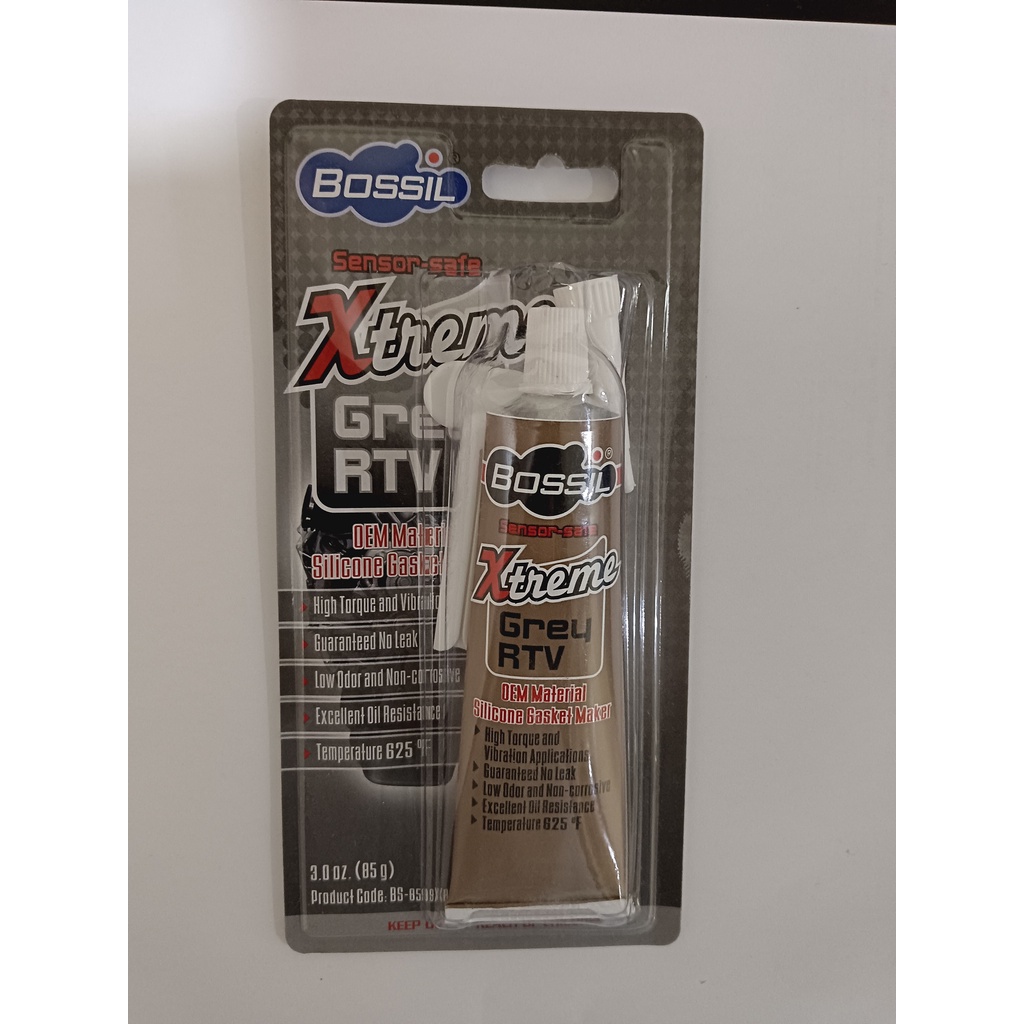 Jual Lem Bossil Xtreme warna grey (abu-abu) 85 gr (cocok untuk mesin ...