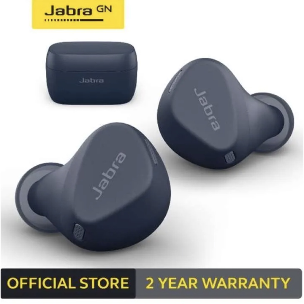 Jual Headset Bluetooth TWS Jabra Elite 4 TWS - NAVY | Shopee Indonesia