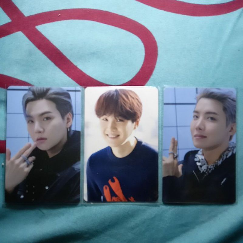 Jual Baca Deskripsi [ READY ] BTS PHOTOCARD proof standard hobi+Suga ...