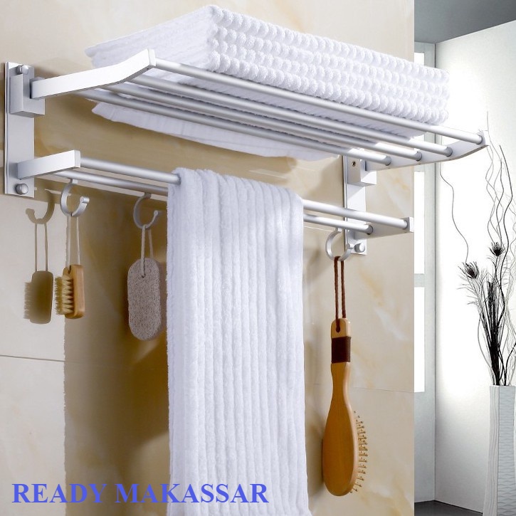 Jual TEMPAT HANDUK / TOWEL HANGER / Rak Gantungan Handuk Dinding Bahan ...