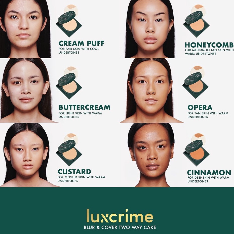 Jual Luxcrime Blur and Cover Two Way Cake Luxcrime TWC Luxcrime Two Way ...
