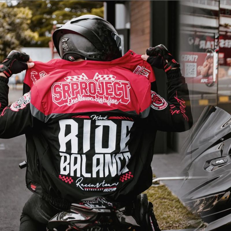 Jual Jaket Motor SR Project Work Ride Balance Jaket Nascar | Shopee ...