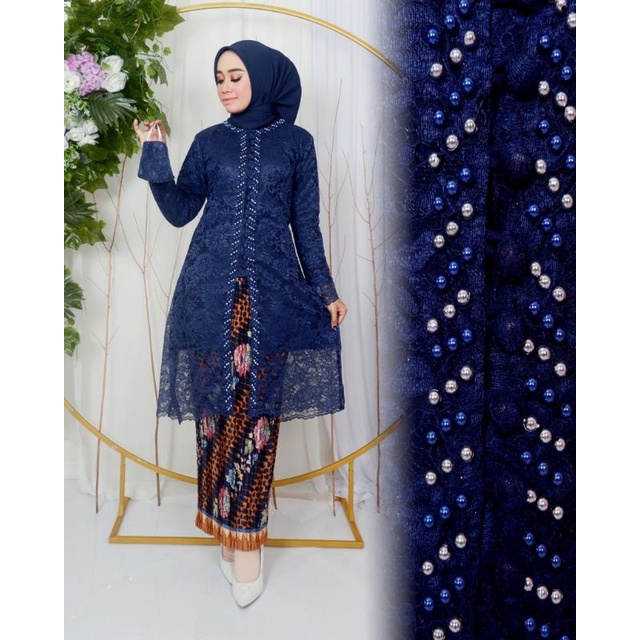 Jual Setelan Kebaya Kancing 1000 Model Payet Modern Jumbo LD 125 ...