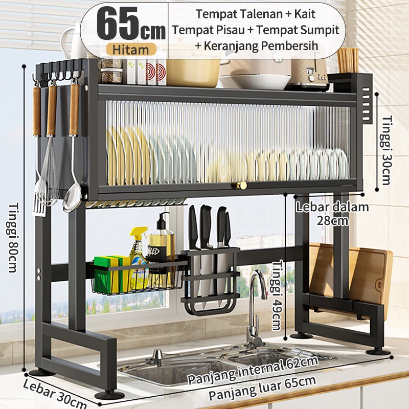 Jual Rak Dapur Rak Wastafel Pintu Kabinet Rak Piring Rak Pinggan ...