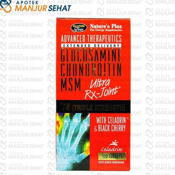 Jual Natures Plus Ultra Rx Joint Triple Strength 120 Tablets - | Shopee ...