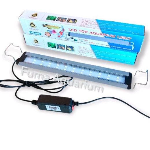 Jual Lampu Led Aquarium Sakkai Pro SPA BW-P400 9watt 40cm Putih Biru ...