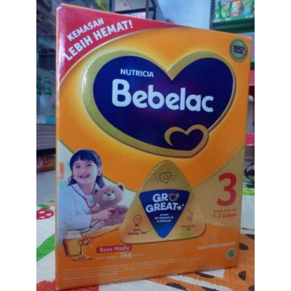 Jual Bebelac tahap 3 madu 3kg | Shopee Indonesia
