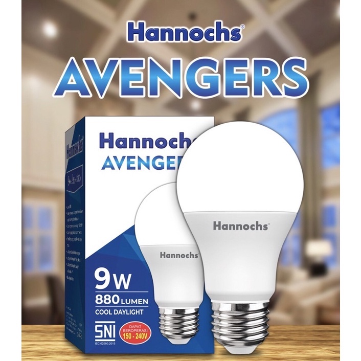 Jual LAMPU HANNOCH AVENGER 3 WATT - 9 WATT | Shopee Indonesia
