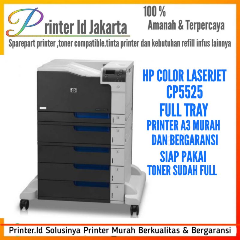 Jual Printer Hp Color Laserjet CP5525 Printer A3 | Shopee Indonesia