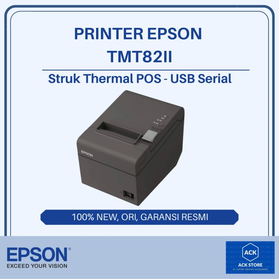 Jual Printer Epson TM T82 II TMT82 II Kasir Struk Thermal POS - USB ...