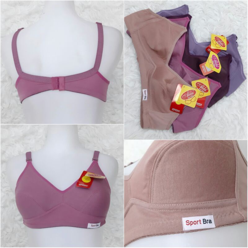 Jual SPORT BRA PAKAIAN DALAM WANITA BRA (34-36-38-40-42) BH HARIAN ...