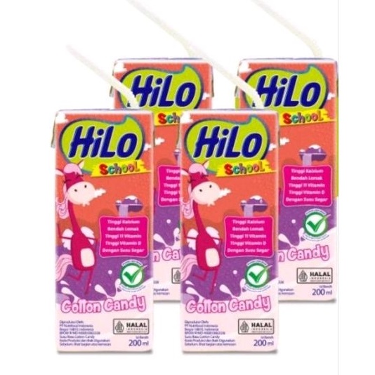 Jual Hilo School Cotton Candy 200 ml | Shopee Indonesia