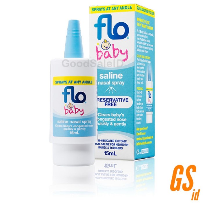 Jual flo Baby Saline Spray - Nasal Spray untuk bayi | Shopee Indonesia