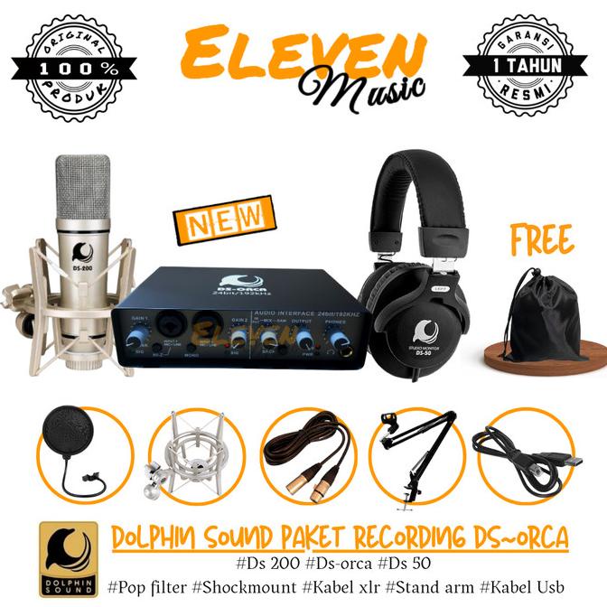 Jual Paket Recording Dolphin Sound DS Orca-Ds200-Ds50 | Shopee Indonesia