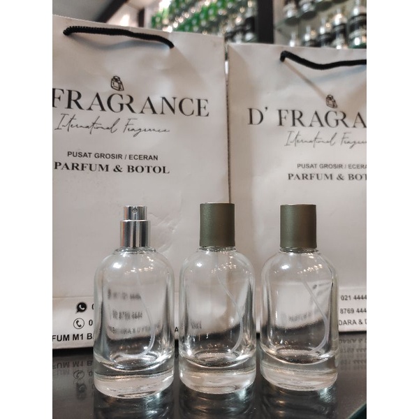 Jual [ LUSIN ] BOTOL SPRAY LLB / LE LABO 55 ML TUTUP HITAM / SILVER ...