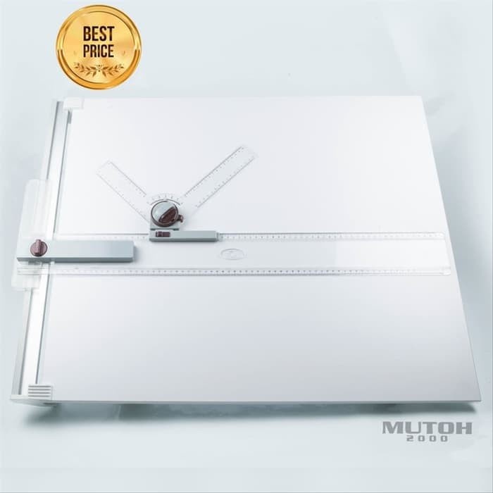 Jual Stationery Meja Gambar A2, Drawing Board A2 Free Rotring ...