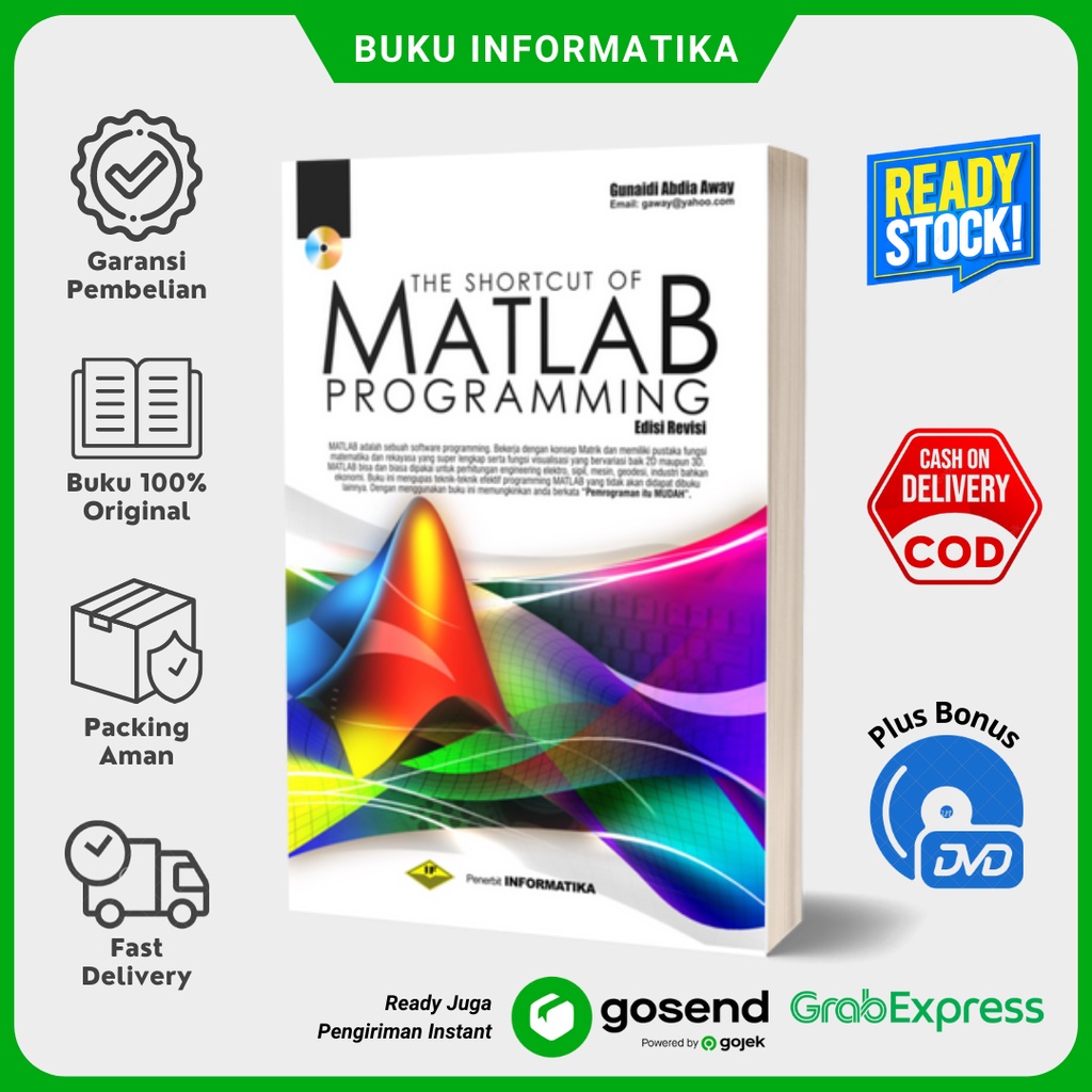 Jual Buku The Shortcut Of Matlab Programming (Edisi Revisi) + Bonus CD ...
