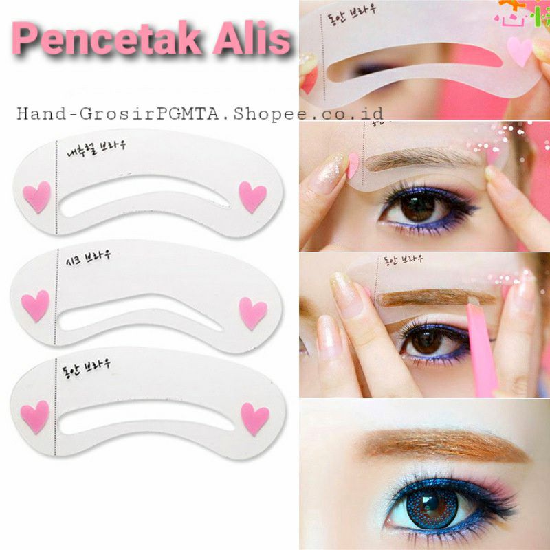 Jual Pencetak Bentuk Alis Mata / Accesories Make Up | Shopee Indonesia